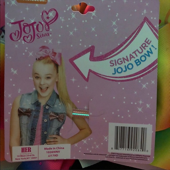 Nickelodeon | Accessories | Jojo Siwa 8 Bow | Poshmark